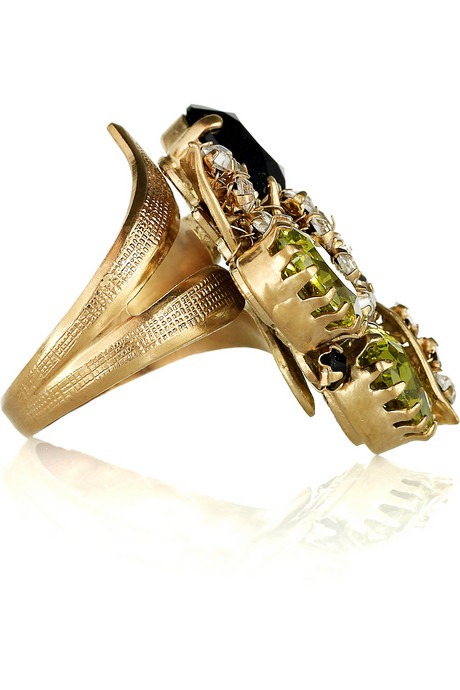 Wearable Trends: Bijoux Heart Etoile 24-karat Gold-plated Cubic ...